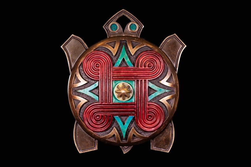 "Mother Earth" Turtle Bronze | Kenneth Johnson Studio